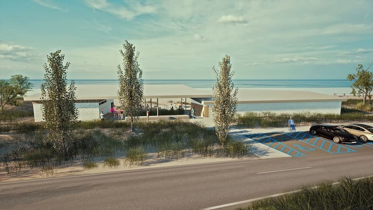 Muskegon State Park Beach House - Project - Mathison | Mathison Architects